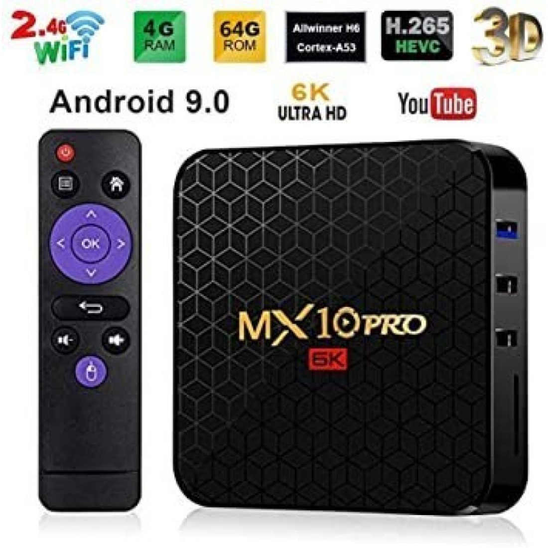 MX10 Pro 6K TV Box 4GB RAM 64GB ROM Price in Bangladesh 2022